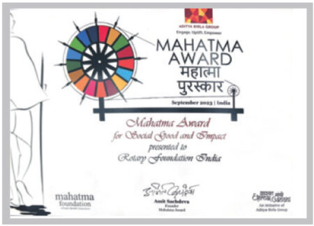 Rotary Foundation India - Building a Better World Together