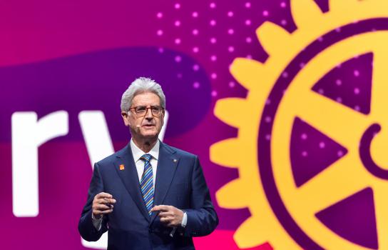 A chat with 2025-26 Rotary International President Francesco Arezzo - Rotary Foundation